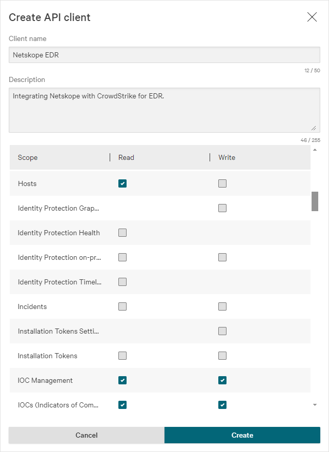 Integrating CrowdStrike for EDR - Netskope Knowledge Portal